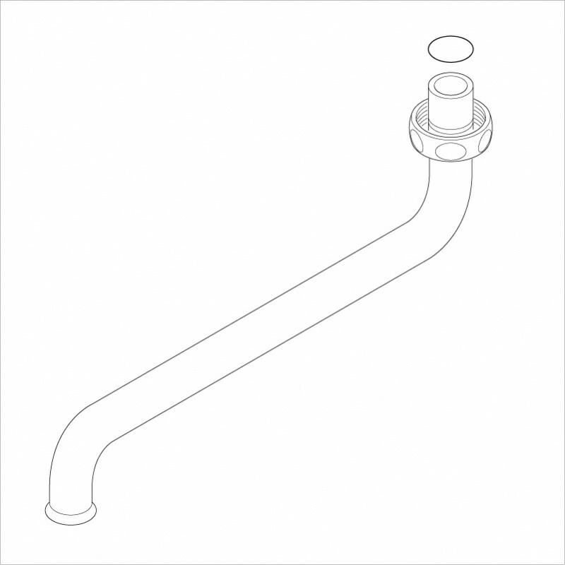 【楽天市場】KVK 旧MYM FMW722等用 吐水パイプ 【品番：KPP156】：住設プロ 楽天市場店