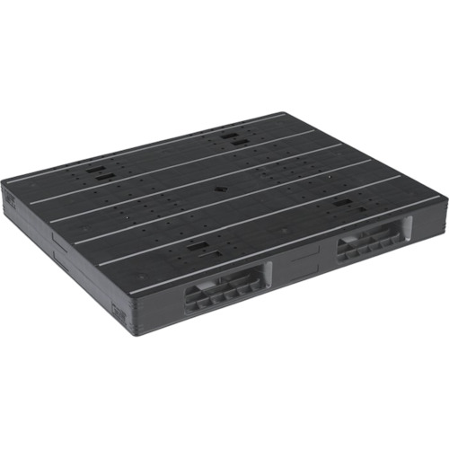 【楽天市場】【別途送料あり】三甲（サンコー） リサイクルプラスチックパレット 840020 LXー1114R2黒 【品番：SK-LX ...
