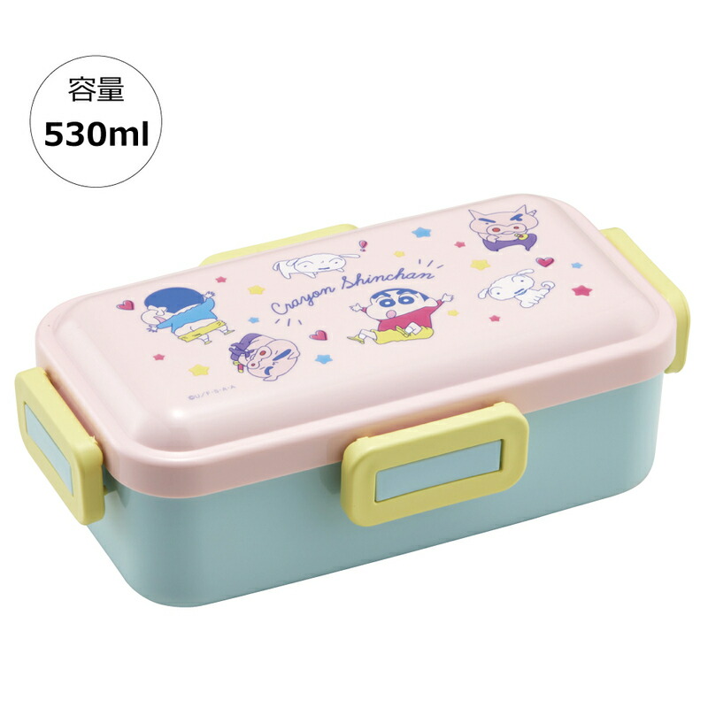 【楽天市場】スケーター 抗菌 食洗機対応 ふわっと弁当箱 530ml PFLB6AG クレヨンしんちゃん 【品番：4973307561955】：住設プロ 楽天市場店