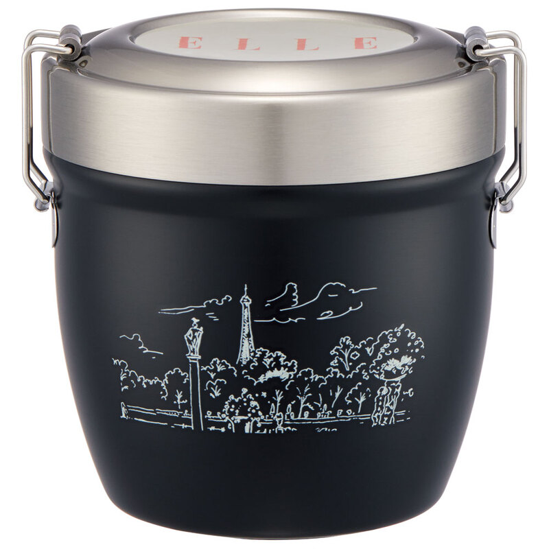 【楽天市場】スケーター 抗菌 真空ステンレス丼ランチジャー 550ml STLBD6AG ELLE 【品番：4973307650512】：住設プロ 楽天市場店