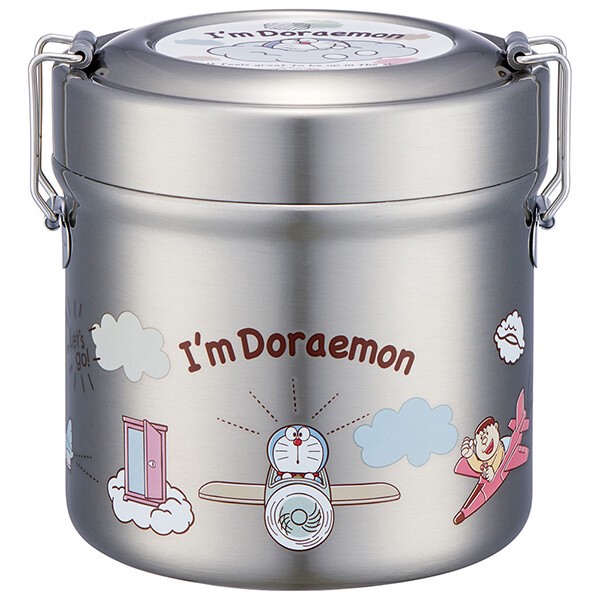 【楽天市場】スケーター 抗菌 真空ステンレスランチボックス 600ml STLB1AG I'm Doraemon お空さんぽ 【品番：4973307650154】：住設プロ 楽天市場店