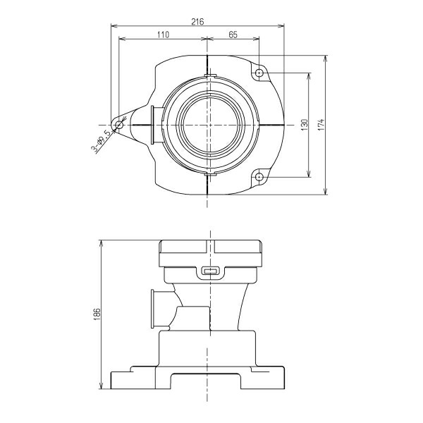 【楽天市場】TOTO 床排水ソケット 【品番：HH02064】 ：住設プロ 楽天市場店