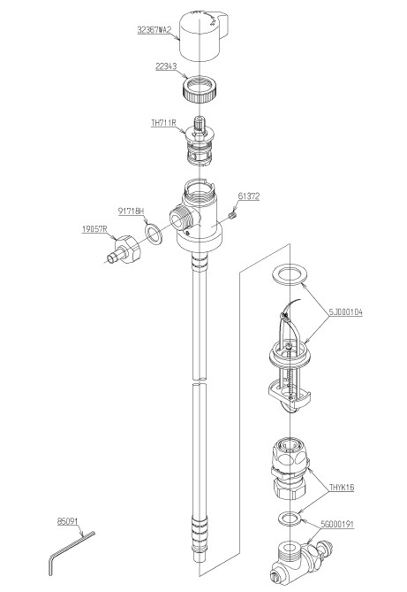 【楽天市場】TOTO 専用分岐金具（イオン水生成器用） 【品番：TN600-3R】：住設プロ 楽天市場店