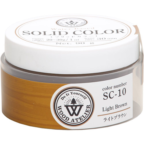 【楽天市場】和信ペイント ソリッドカラー SC−10 ライトブラウン 90g 【品番：800830】：住設プロ 楽天市場店