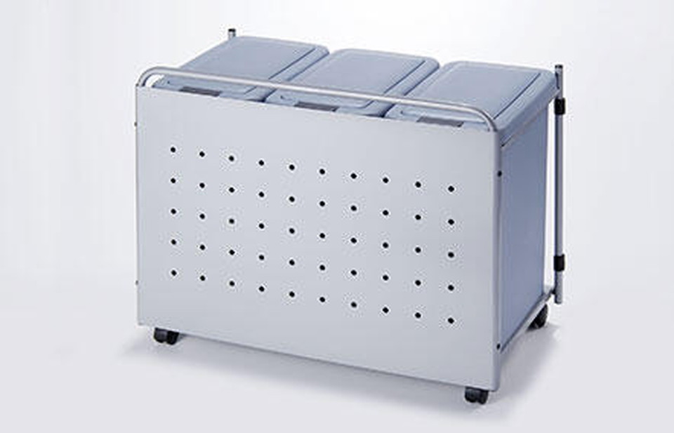 【楽天市場】オークス【J55】パネル付きダストボックスワゴン：住設TOWN