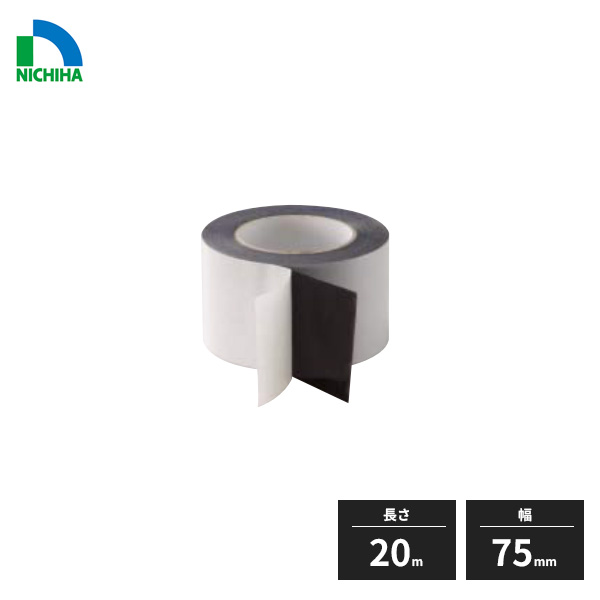 【楽天市場】ニチハ 両面防水テープ 幅75mm 長さ20m 10巻入 JF1515：住建本舗