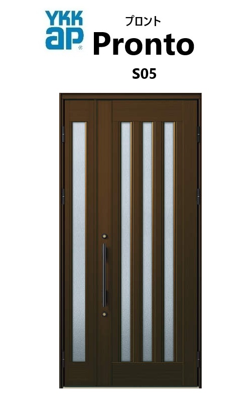 【楽天市場】YKKAP 玄関ドア プロント S05 手動錠 親子 入隅 W1135 H2018 ykk リフォーム DIY：住宅設備のプロ