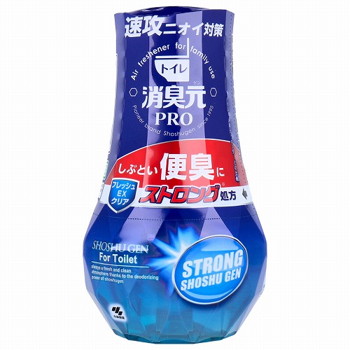 【楽天市場】消臭元PRO 便臭ストロング フレッシュEXクリア 400ml：くすりの勉強堂 アネックス