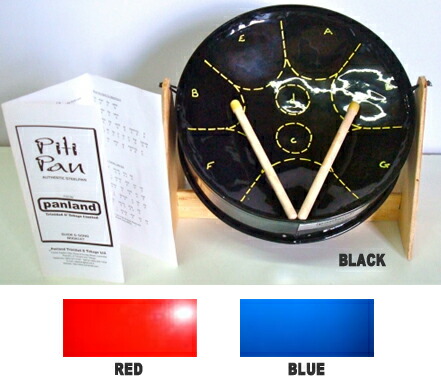 【楽天市場】PANLAND MIPI04 Petit Steel Pan Cスケール 8音 プチ・パン(BLACK/RED/BLUE ...