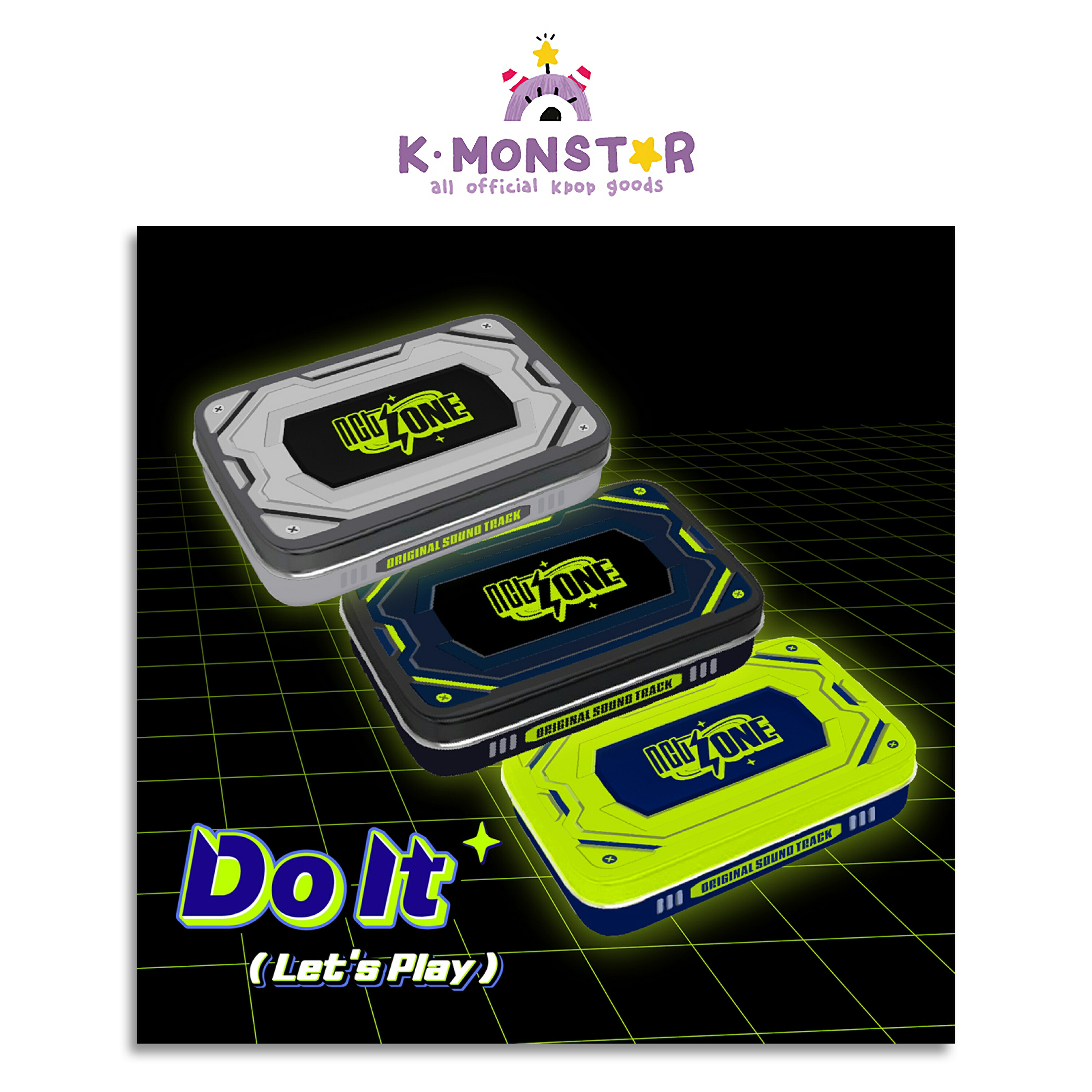 【楽天市場】NCT - NCT ZONE OST [Do It Let's Play] (TIN CASE Ver.) 3種 SET ...