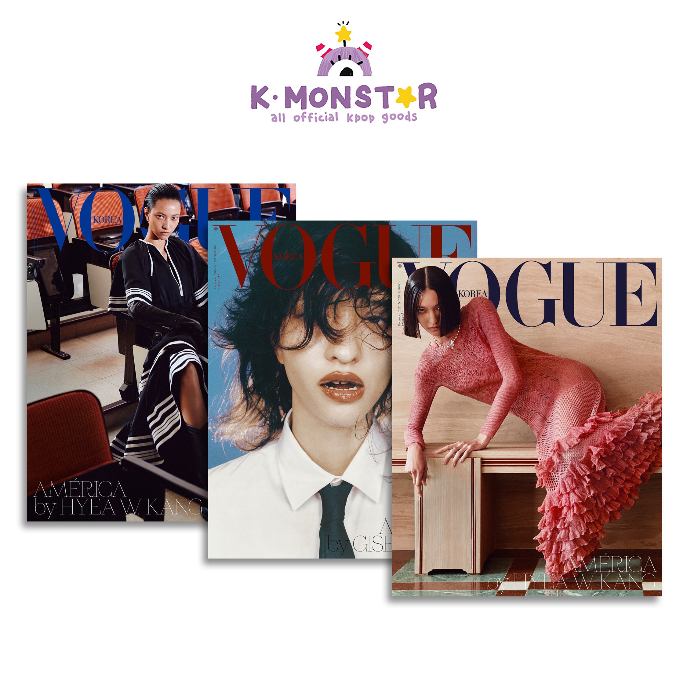 【楽天市場】VOGUE KOREA 2023年 12月号 韓国雑誌 magazine マガジン：K-MONSTAR