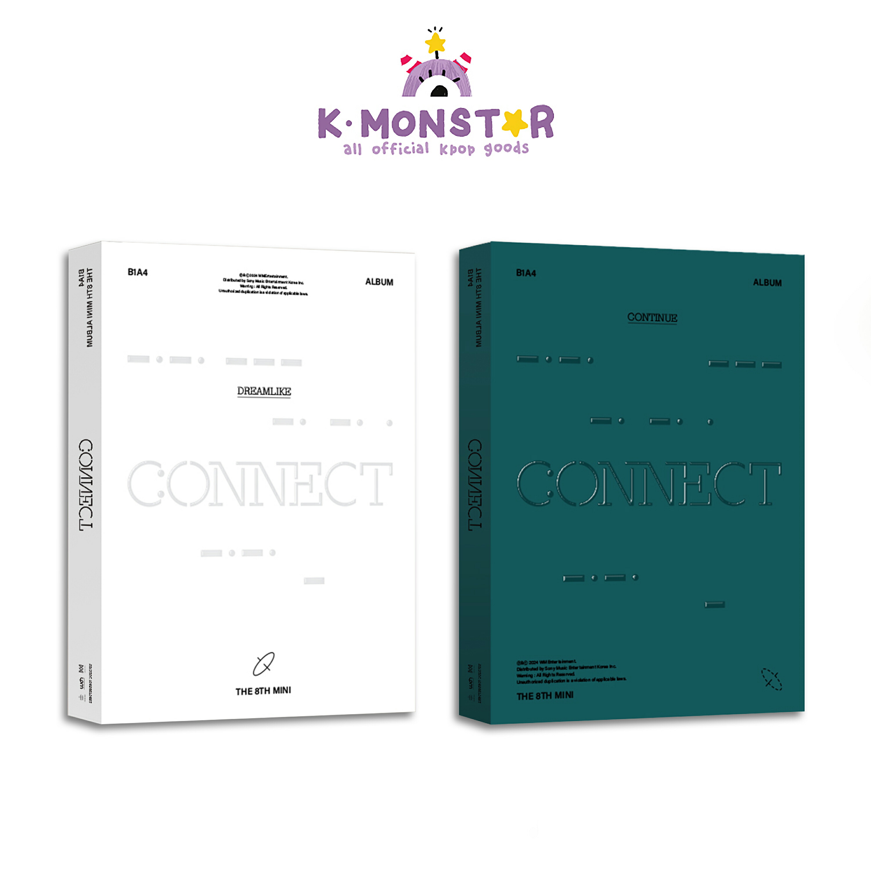 【楽天市場】[SET] B1A4 - CONNECT / 8TH MINI ALBUM 2点セット：K-MONSTAR