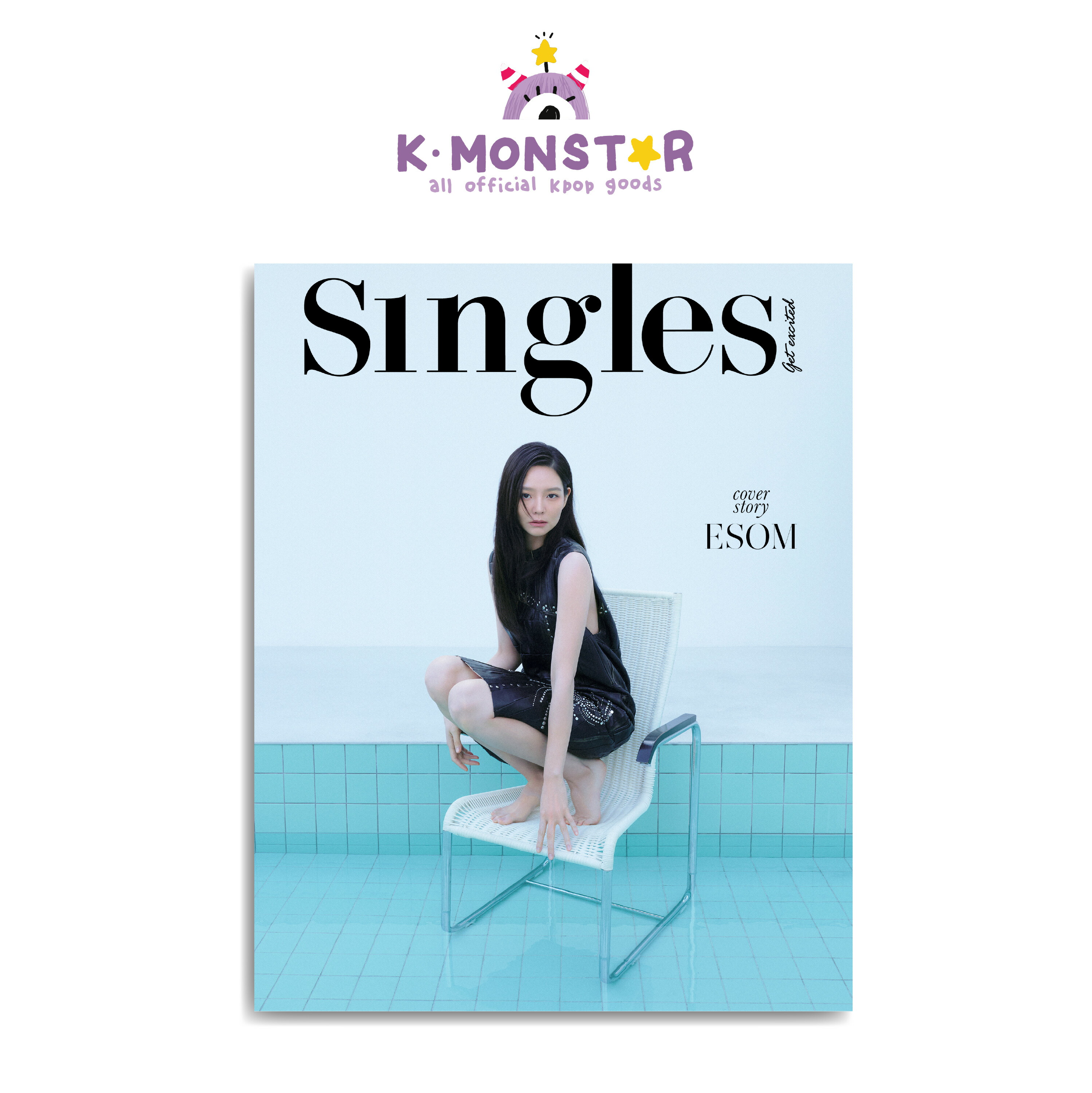 【楽天市場】[和訳付き]Singles KOREA 2024年 4月 Esom 1種 HIGHLIGHT 韓国雑誌 magazine マガジン：K-MONSTAR