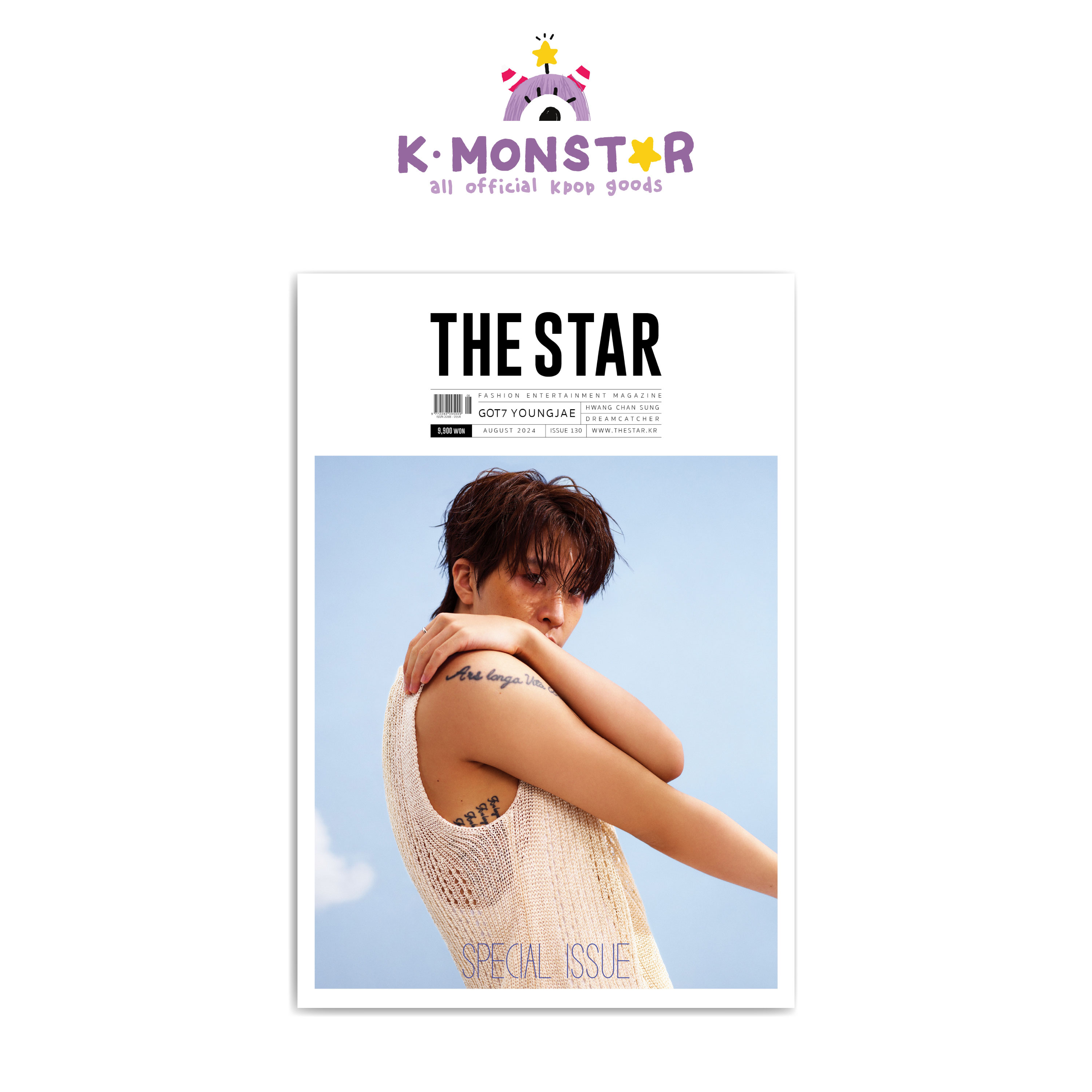 【楽天市場】[和訳付き] THE STAR KOREA 2024年 8月号 GOT7 YOUNGJAE 韓国雑誌 magazine マガジン：K-MONSTAR