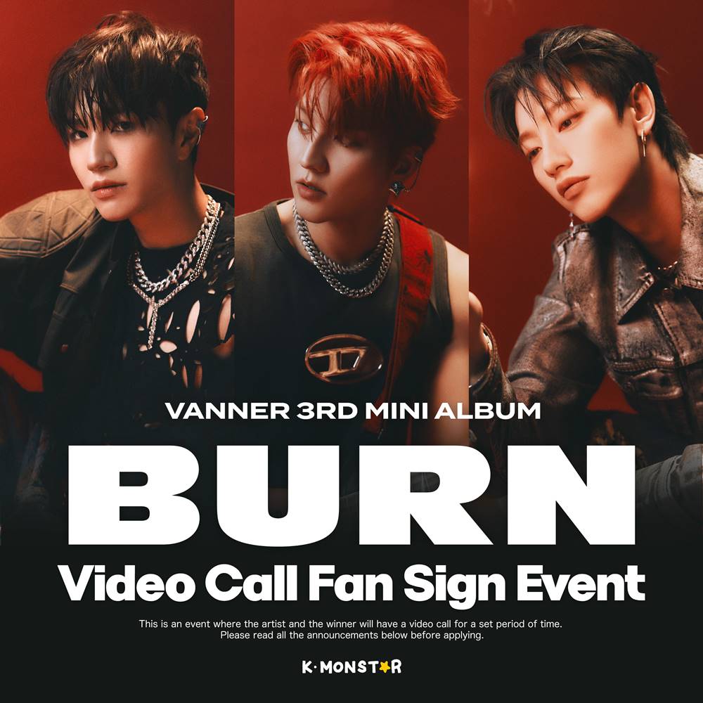 【楽天市場】[241221 Video Call Fan Sign Event] VANNER - BURN / 3RD MINI ALBUM ...