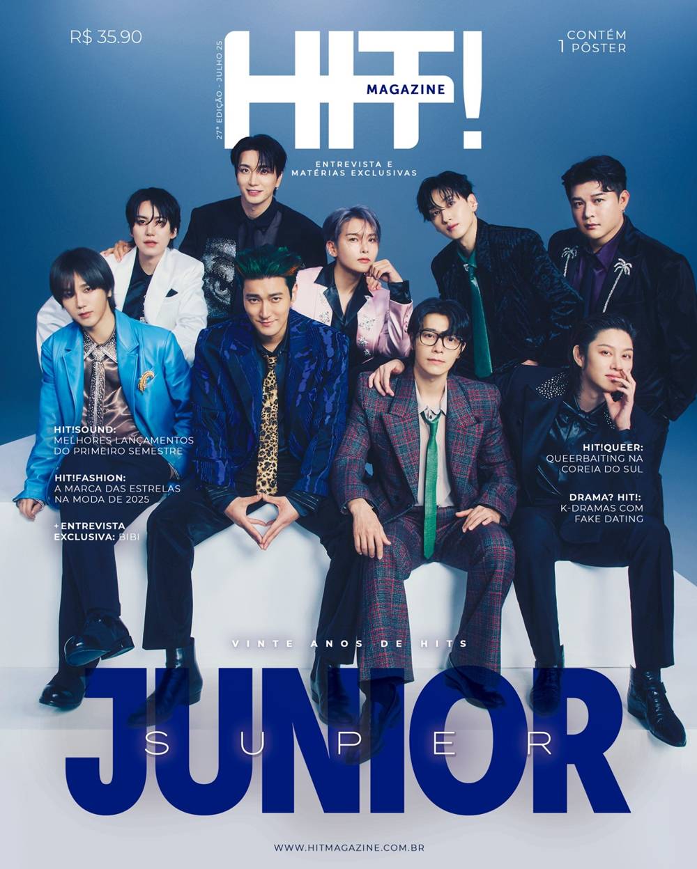 【楽天市場】HIT! MAGAZINE Brazil 2025年 7月号 SUPER JUNIOR 雑誌 magazine マガジン：K ...