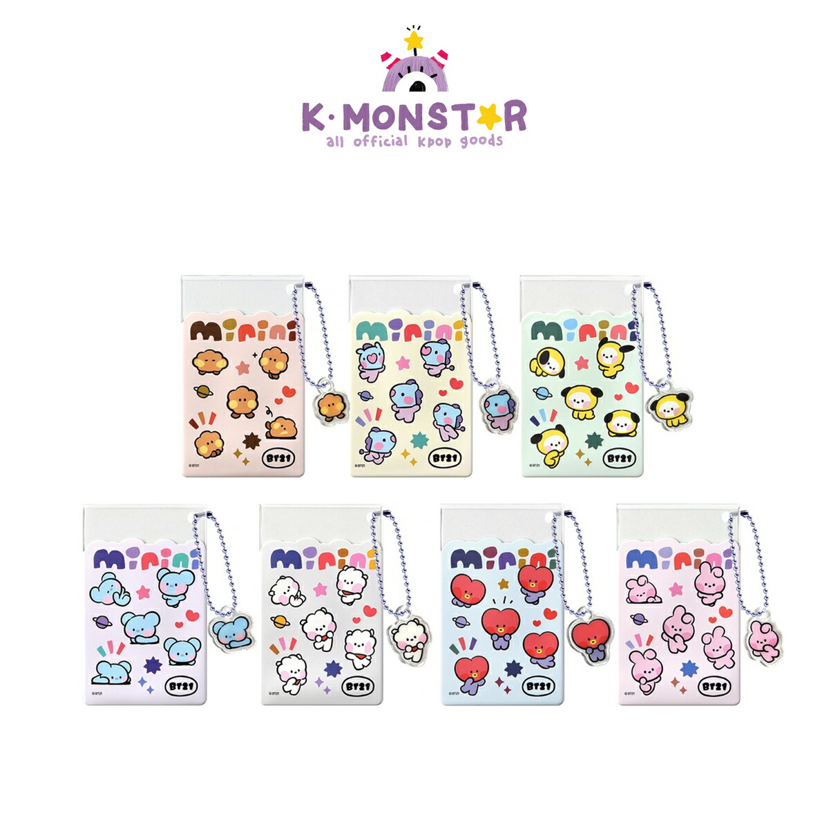 【楽天市場】BT21 minini CARD POCKET：K-MONSTAR
