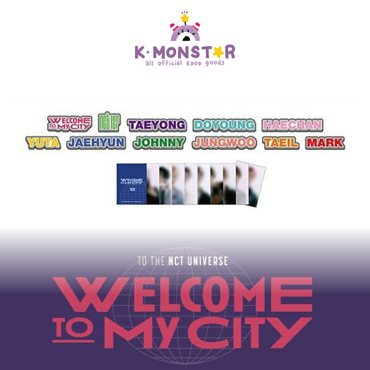 【楽天市場】NCT127 NCT 公式MD / THE UNIVERSE WELCOME TO MY CITY MD / METAL ...