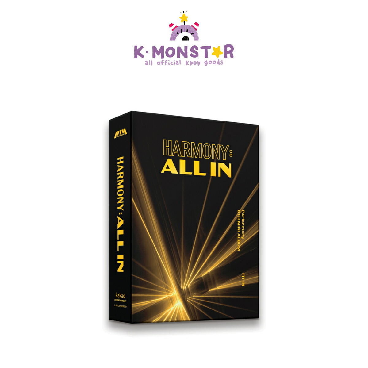 【楽天市場】P1Harmony - HARMONY : ALL IN / 6th Mini Album (FIT IN VER./ PLVE) RAMDOM：K-MONSTAR