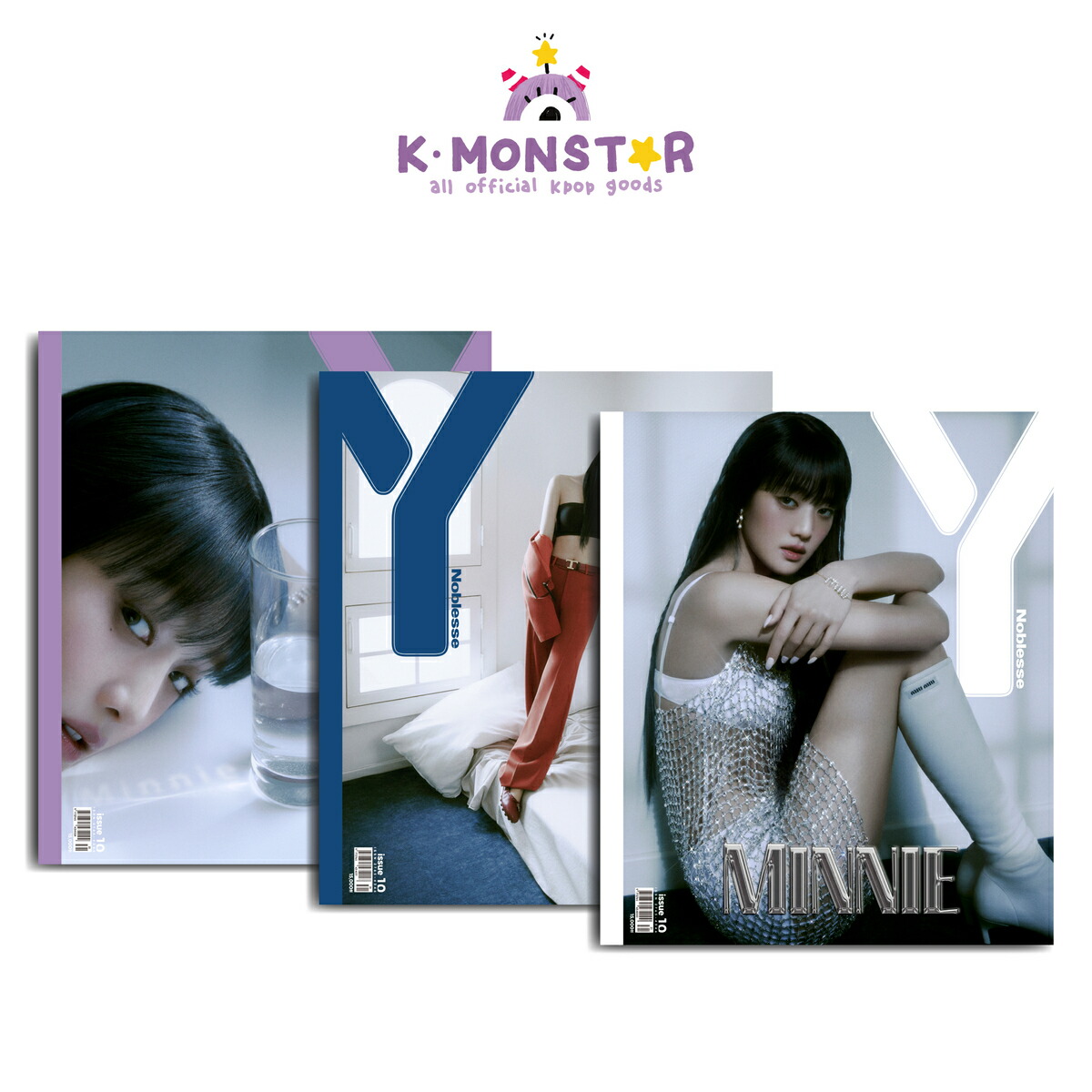 【楽天市場】[和訳付き] Y Noblesse KOREA No 10 (G)I-DLE Minnie 3種 韓国雑誌 magazine マガジン：K-MONSTAR