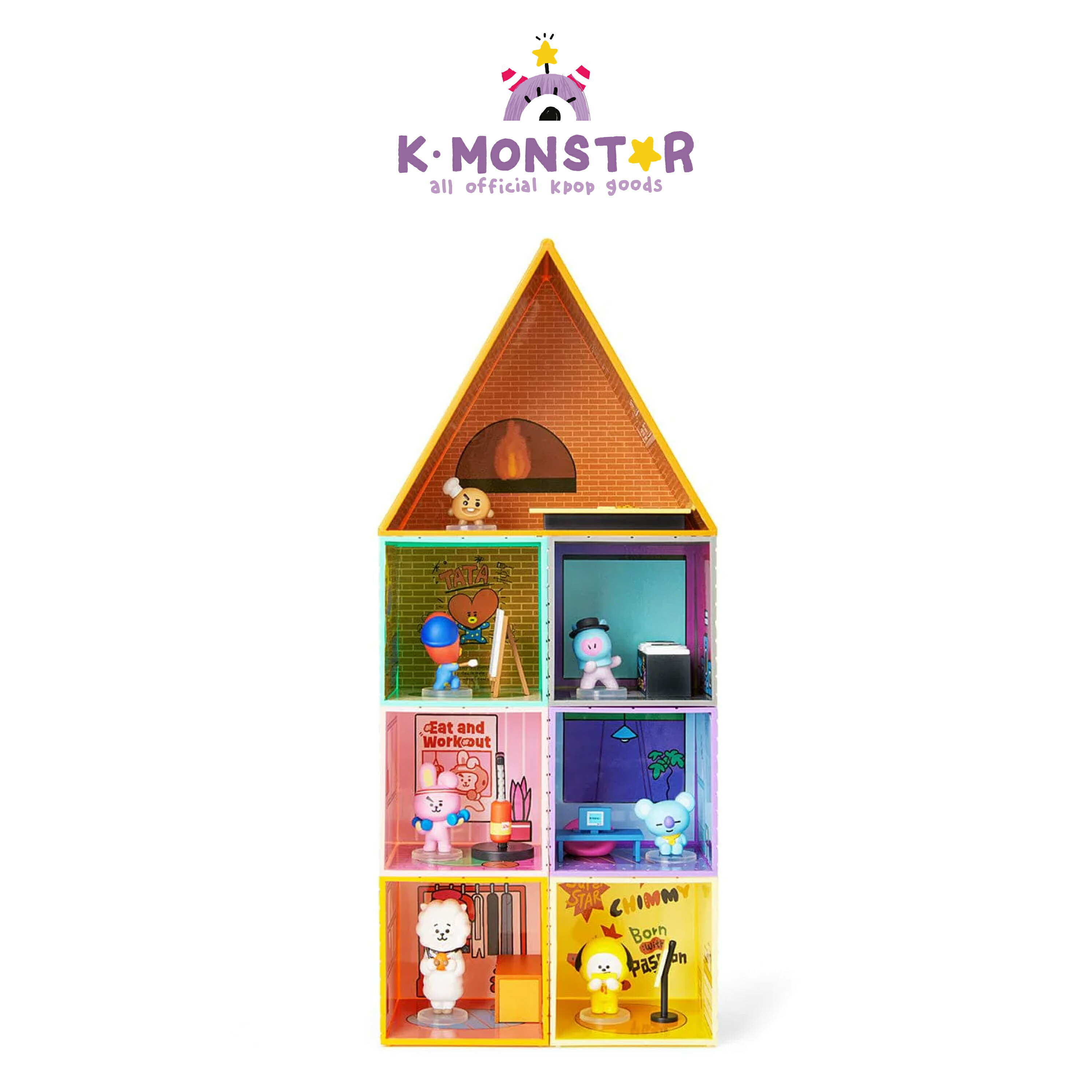 【楽天市場】BT21 5th Anniversary Special Edition MINI HOUSE FIGURE 5周年記念 ...