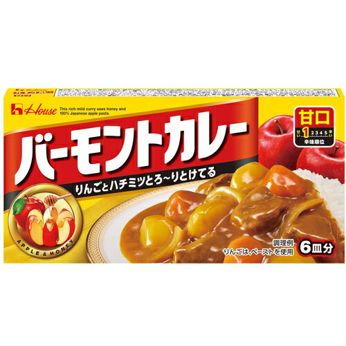【楽天市場】ハウス食品 バーモントカレー 甘口 115g 10×12個 合計120個：Re-light