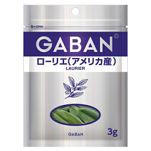 【楽天市場】ハウス食品 GABAN ギャバン ローリエホール袋（アメリカ産） 3g 10×8個 合計80個：Re-light