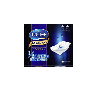 【楽天市場】ユニ・チャーム シルコット うるうるスポンジ仕立て 40枚入×1箱：キリン堂通販SHOP