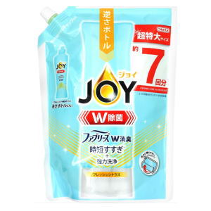 【楽天市場】P&G JOY 除菌ジョイコンパクト W消臭 フレッシュシトラス 詰替 超特大 910mL：キリン堂通販SHOP