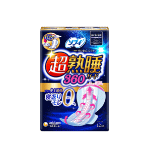 【楽天市場】ユニ・チャーム ソフィ 超熟睡ガード 360 12枚入 【医薬部外品】：キリン堂通販SHOP