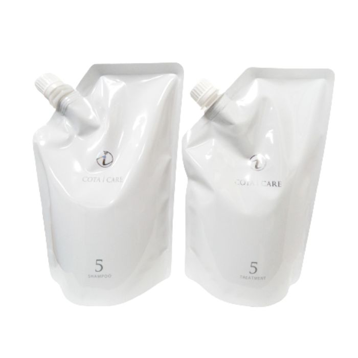 【楽天市場】コタ アイケア シャンプー5 750ml + トリートメント5 750g 詰め替え セット COTA i CARE：ケイスタイルコスメ