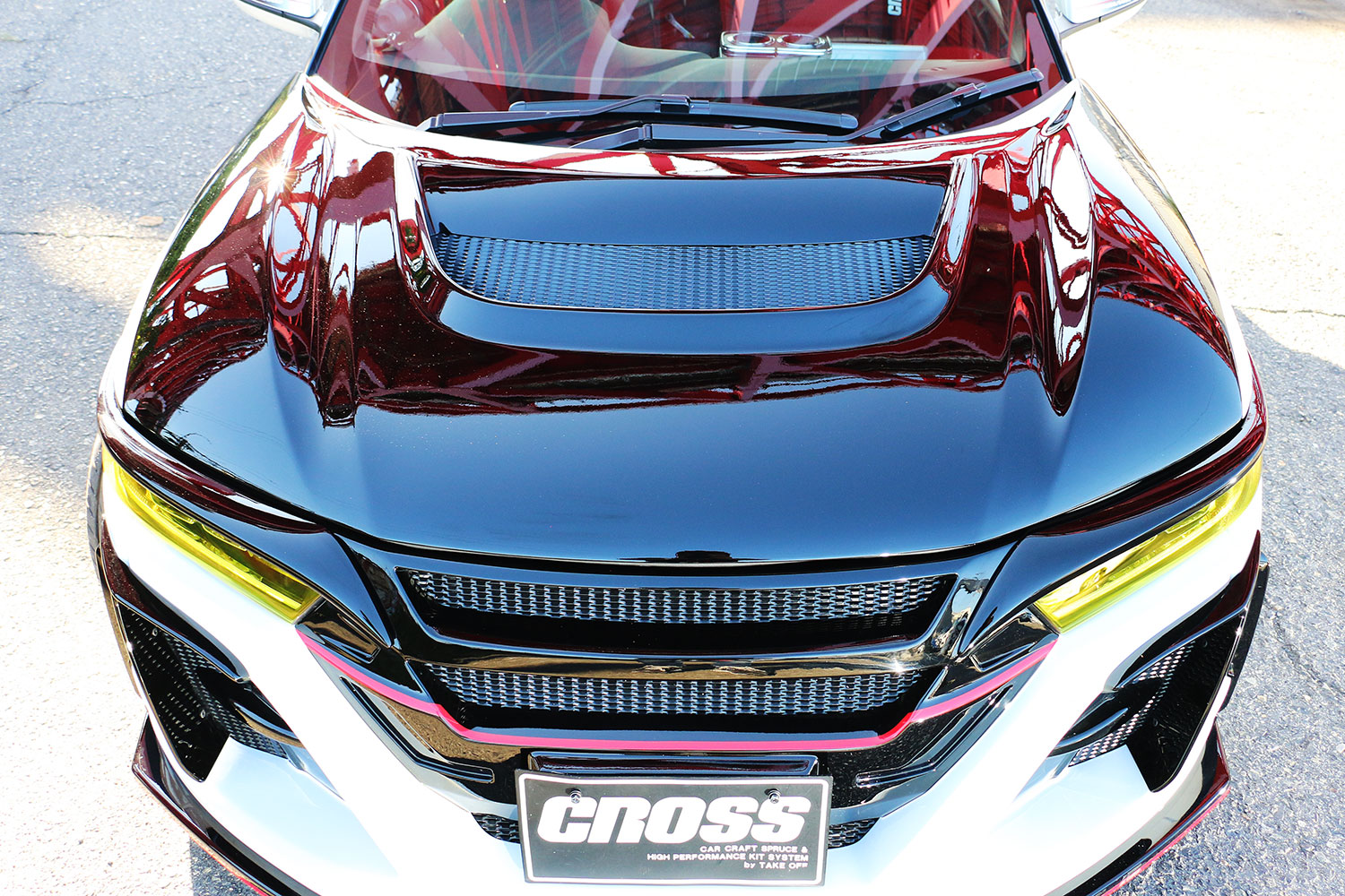 【楽天市場】[テイクオフ]CROSS S660 TYPE-B エアロボンネット JW5 BARIKI：テイクオフ 楽天市場店