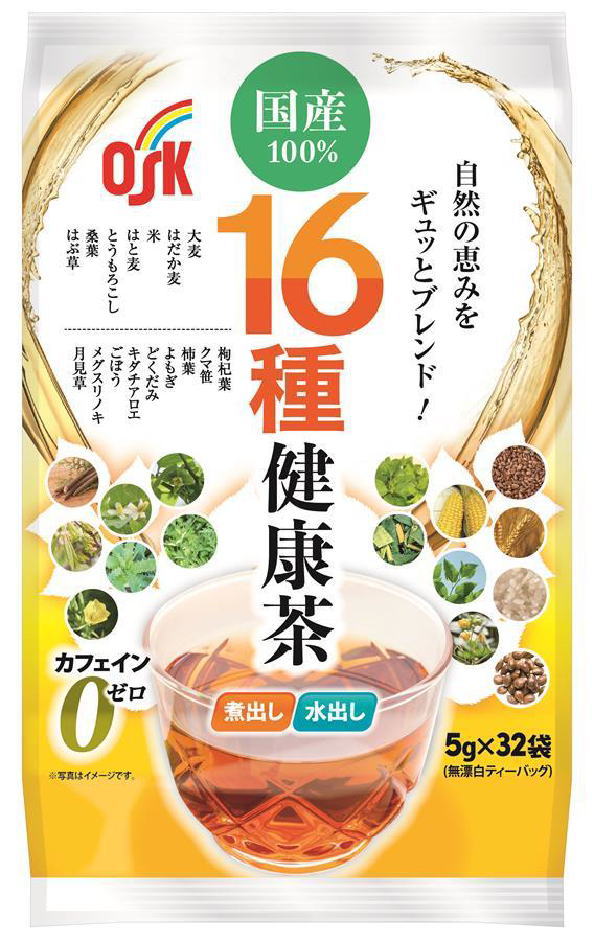 【楽天市場】OSK 国産16種健康茶 160g（5g×32袋）：バイタミンワールド