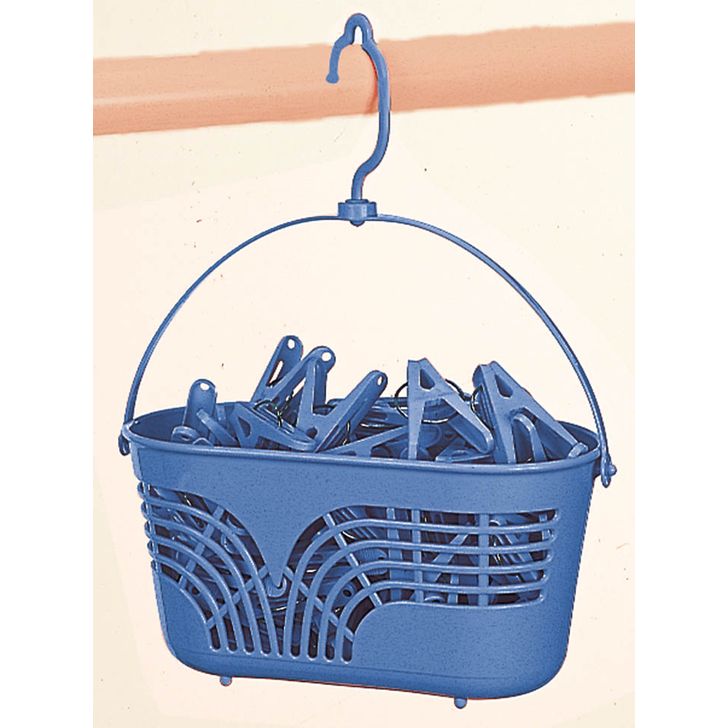 【楽天市場】 オーエ ML2 ピンチかご B ブルー 87865 ランドリー 洗濯 しっかり止める 長持ち：暮らしの杜 横濱