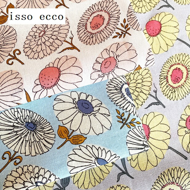 【楽天市場】綿麻キャンバス 生地 イソエッコ HINAGIKU ひなぎく 北欧 花言葉 isso ecco ＆♥ てんとう虫 布 手芸 商用可能 ブランド生地：手芸レースのフェアリーレース