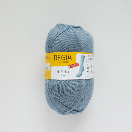 【楽天市場】REGIA Uni（レギア ユニ）4ply 100g 01980 Gray Blue ☆4本撚り シャッヘンマイヤー / ソック ...
