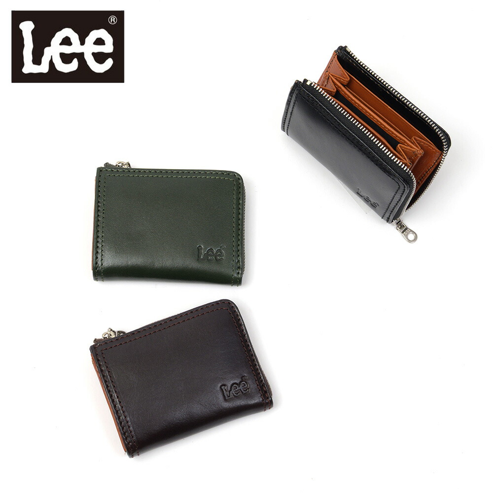 【楽天市場】Lee リー 小銭入れ 財布 サイフ 小銭 ミニ財布 コインケース L字ファスナー メンズ レディース 本革 牛革 革 レザー ミニ ウォレット コンパクト プレゼント 彼氏 ...