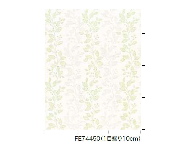 【楽天市場】【壁紙 のり付き 】 壁紙 のりつき ホワイト グリーン トイレ 草木 ボタニカル 白 ラメ 葉 リーフ 花 サンゲツ FE-74450：DIYリフォームのお店 かべがみ道場