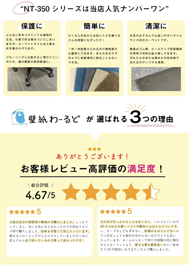 【楽天市場】 サンゲツ タイルカーペット NT2021-2023 NT-350L ライン NT-330L NT-331L NT-332L NT-335L NT-392L NT-394L 50× ...