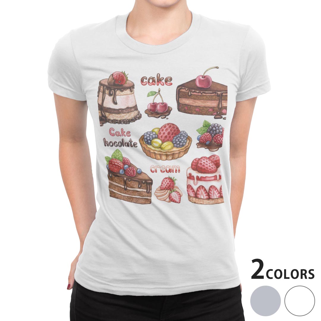 【楽天市場】tシャツ レディース 半袖 白地 デザイン M L 白 ホワイト グレー Tシャツ ティーシャツ T shirt 005184 ...