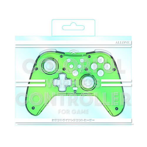 【楽天市場】アローン【ジャイロセンサー】switch用カラフルワイヤレスコントローラー グリーン ALG-NSWCCFGR【加速度センサー】：家電のSAKURA 楽天市場店