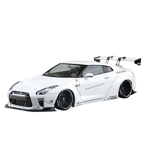 【楽天市場】アオシマ【リバティーウォーク No.11】1／24 LB★ワークス R35 GT-R type 1.5 H ...