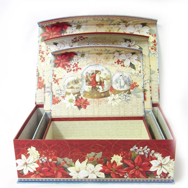 【楽天市場】[Punch Studio]フリップトップ クリスマスツリーガラスボールパンチスタジオ収納ケース・ギフトBOX・ストレージボックス ...