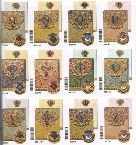 【楽天市場】[Punch Studio]ノートパッド ミニメモ イニシャルコレクション モノグラム M~Zパンチスタジオ 7.5x10cm ...