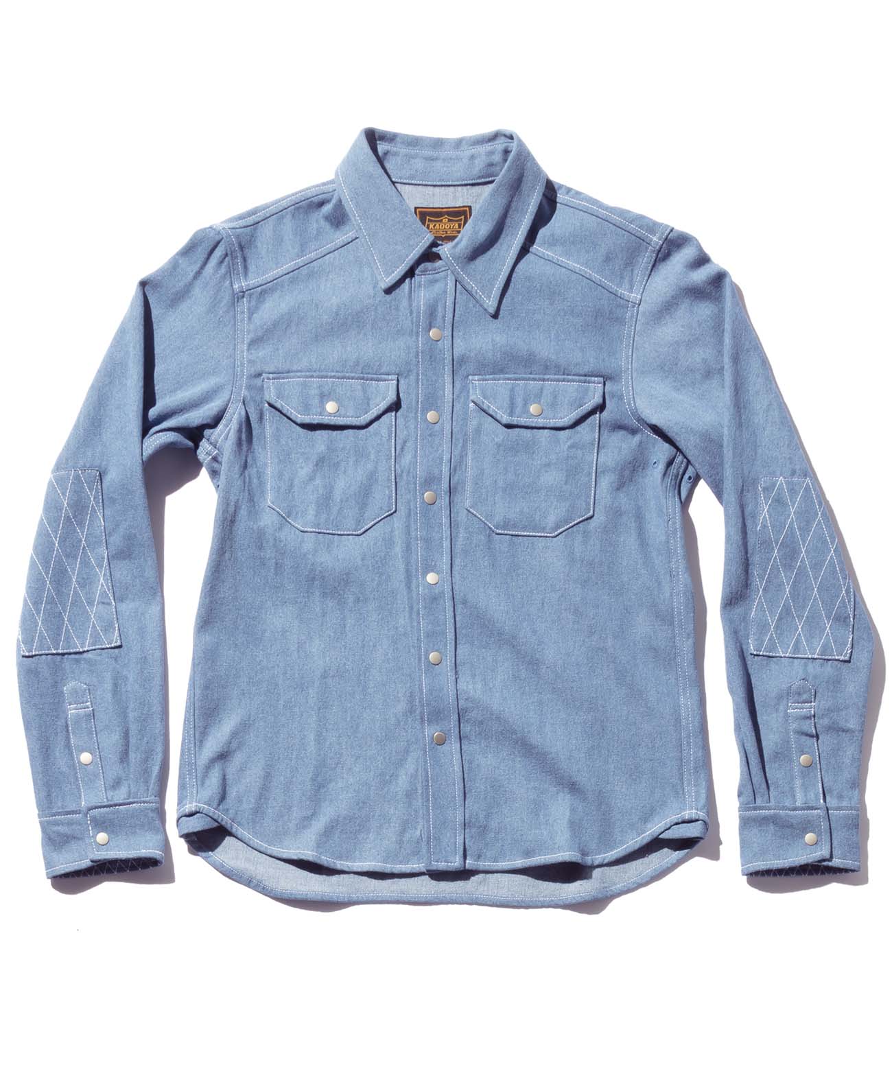 【楽天市場】KADOYA RIDE WORK SHIRT2 / ブルー カドヤ公式 楽天市場店：KADOYA公式 楽天市場店