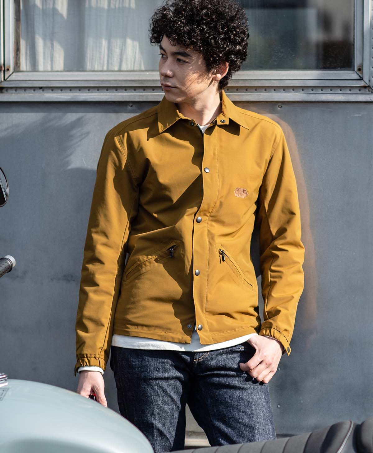 【楽天市場】KADOYA RIDERS COACH JACKET / ブラウン カドヤ公式 楽天市場店：KADOYA公式 楽天市場店