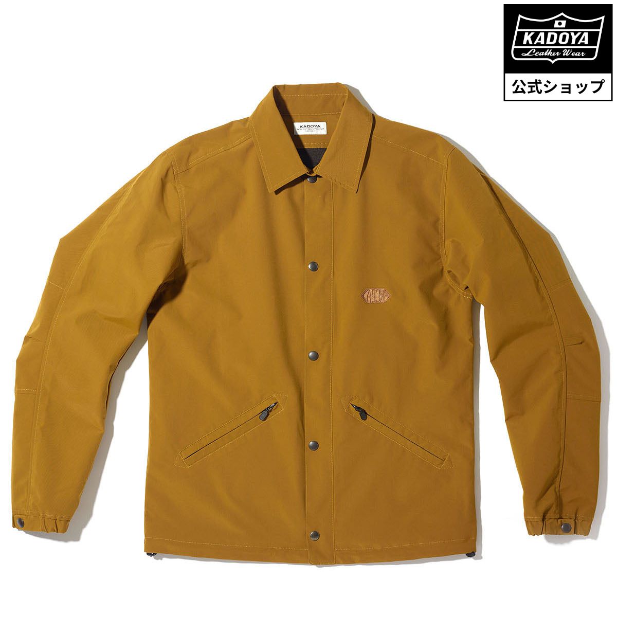 【楽天市場】KADOYA RIDERS COACH JACKET / ブラウン カドヤ公式 楽天市場店：KADOYA公式 楽天市場店