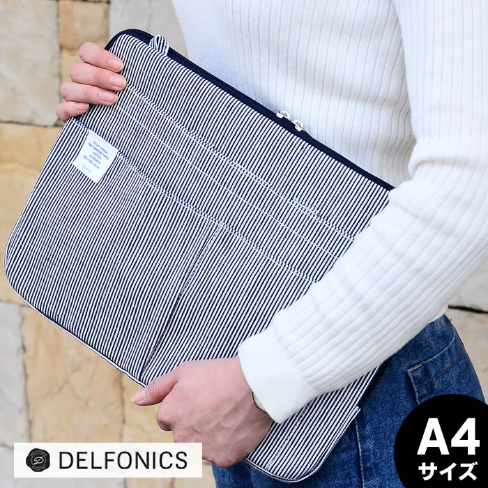 【楽天市場】インナーキャリング ヒッコリー A4 パソコンケース ノートPC ケース 13インチまでのPC/タブレット収納可 DELFONICS デルフォニックス キャンバス MacBook ...