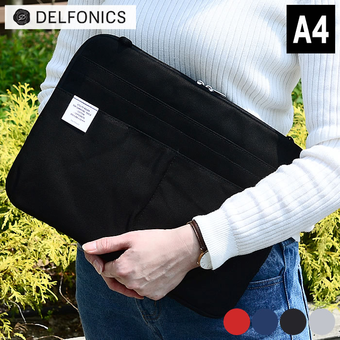 【楽天市場】【11/5は店内ほぼ全品P10倍♪】インナーキャリング A4 パソコンケース ノートPC ケース キャンバス DELFONICS デルフォニックス 13インチまでのPC/タブレット ...