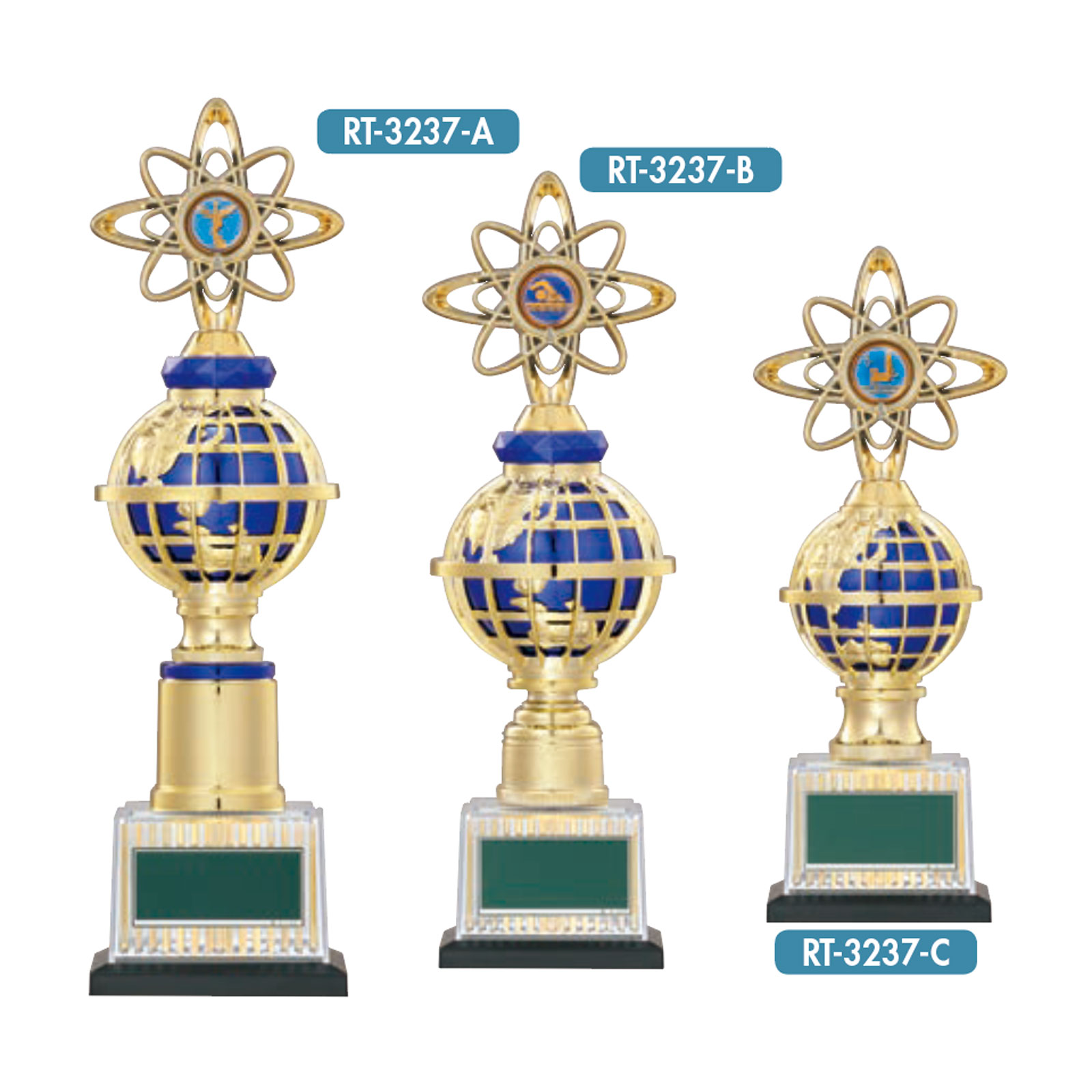 【楽天市場】【プレート彫刻無料】レリーフ選択トロフィーRT-3237-A 表彰 記念品 賞品 レプリカ：トロフィー記念品の老舗 香川記章